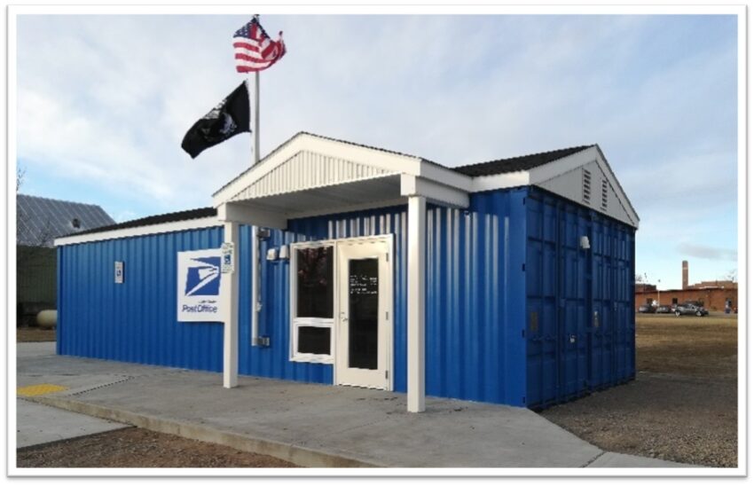 Shipping Container Post Office - U.S. Postal Facts