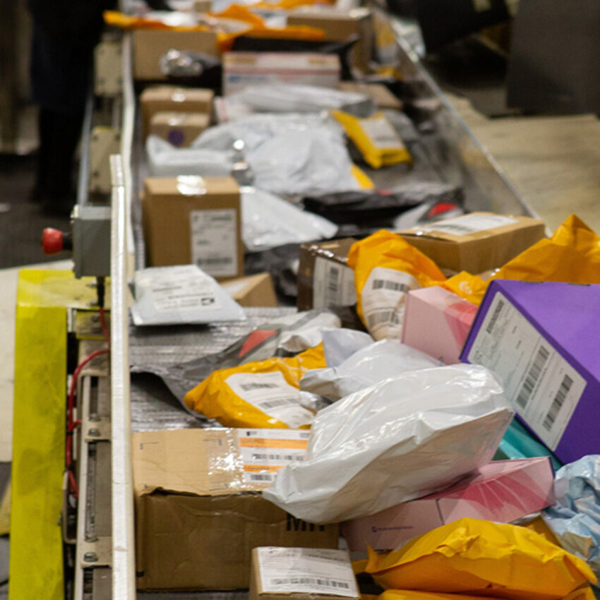 Average packages processed, delivered each day - U.S. Postal Facts